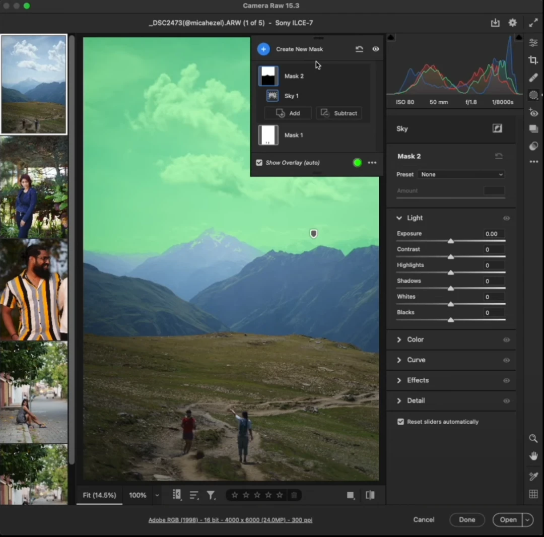 Camera Raw 15.3离线PS插件包支持Win和Mac一键安装使用！ - 哔哩哔哩