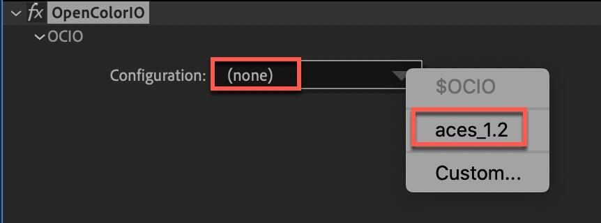 【春星开讲】在After Effects中使用OCIO插件建立ACES色彩管理流程 - 哔哩哔哩