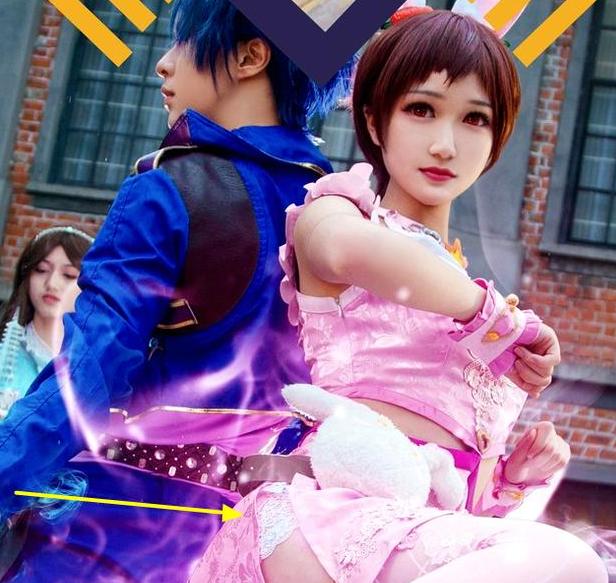 cos小舞还原度低没关系，能看到小舞“安全裤”，细节就给满分！