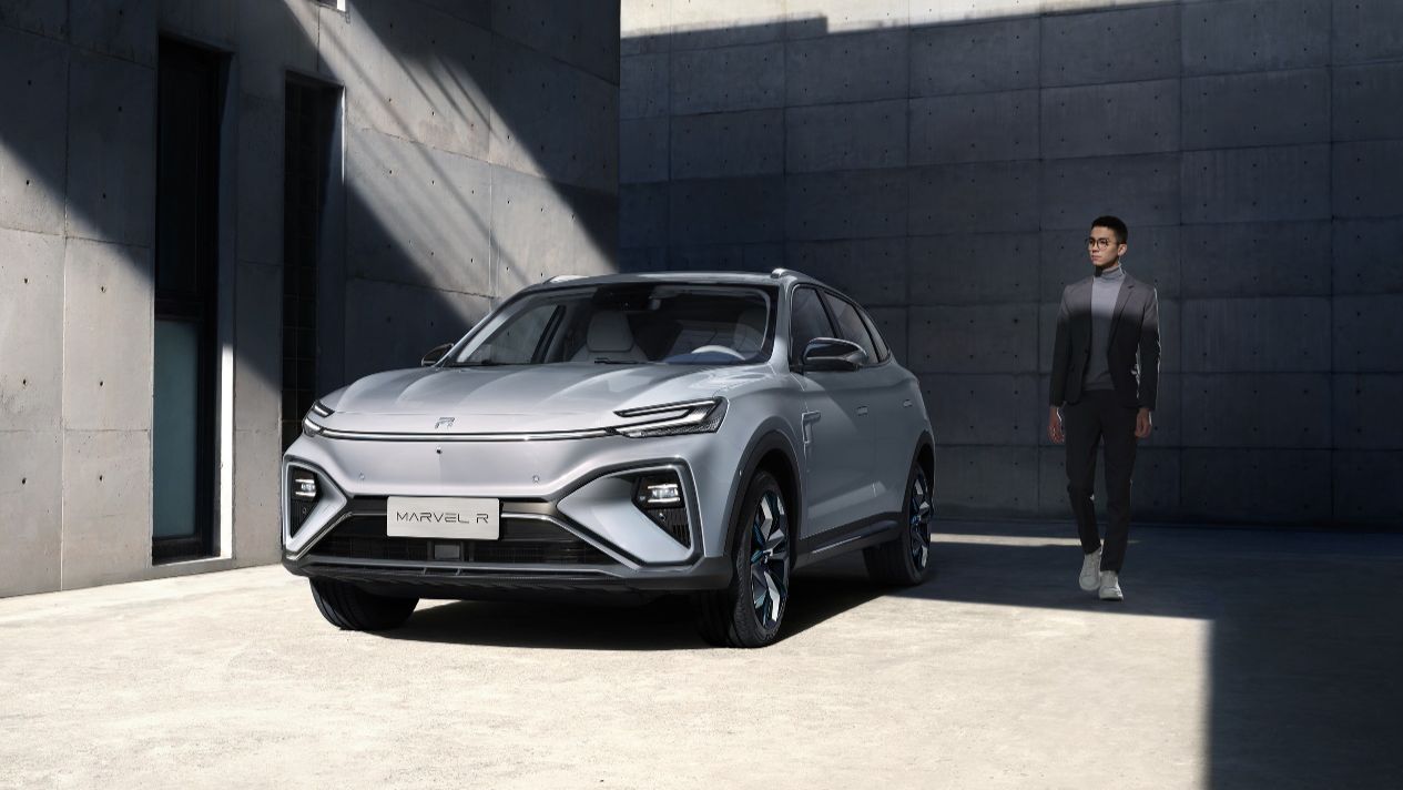 上汽R汽车MARVEL R上市，手势开天窗 售21.98万起 - 哔哩哔哩