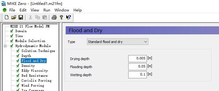 mike21_flow model FM_hd模块参数设置说明（一） - 哔哩哔哩