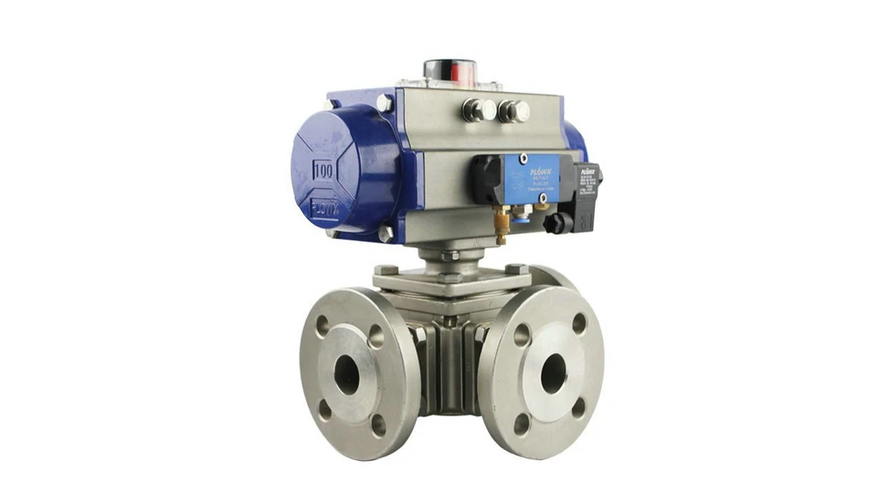 Q645F-25P气动三通分流阀型号介绍 - 哔哩哔哩