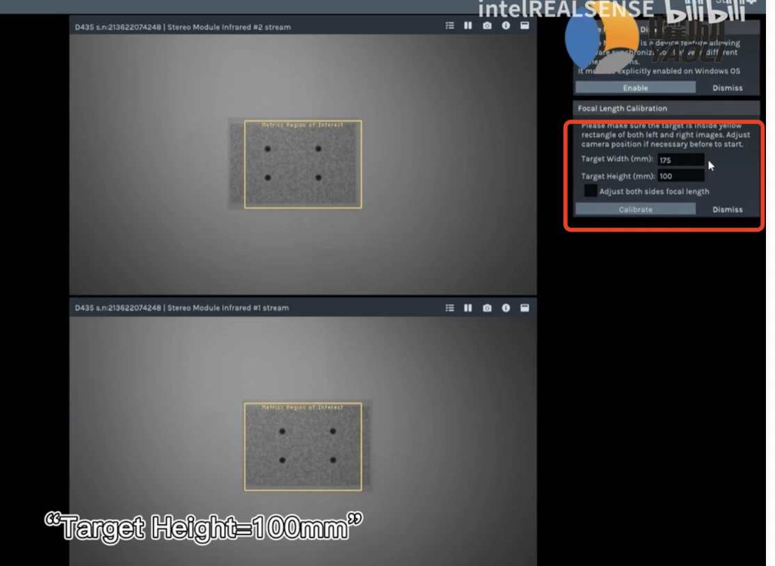Intel RealSense 摄像头校准 - 哔哩哔哩