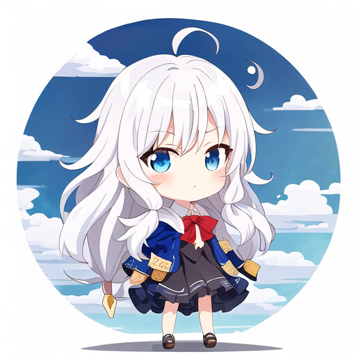 【NovelAI】100张伊蕾娜Q版头像分享 - 哔哩哔哩