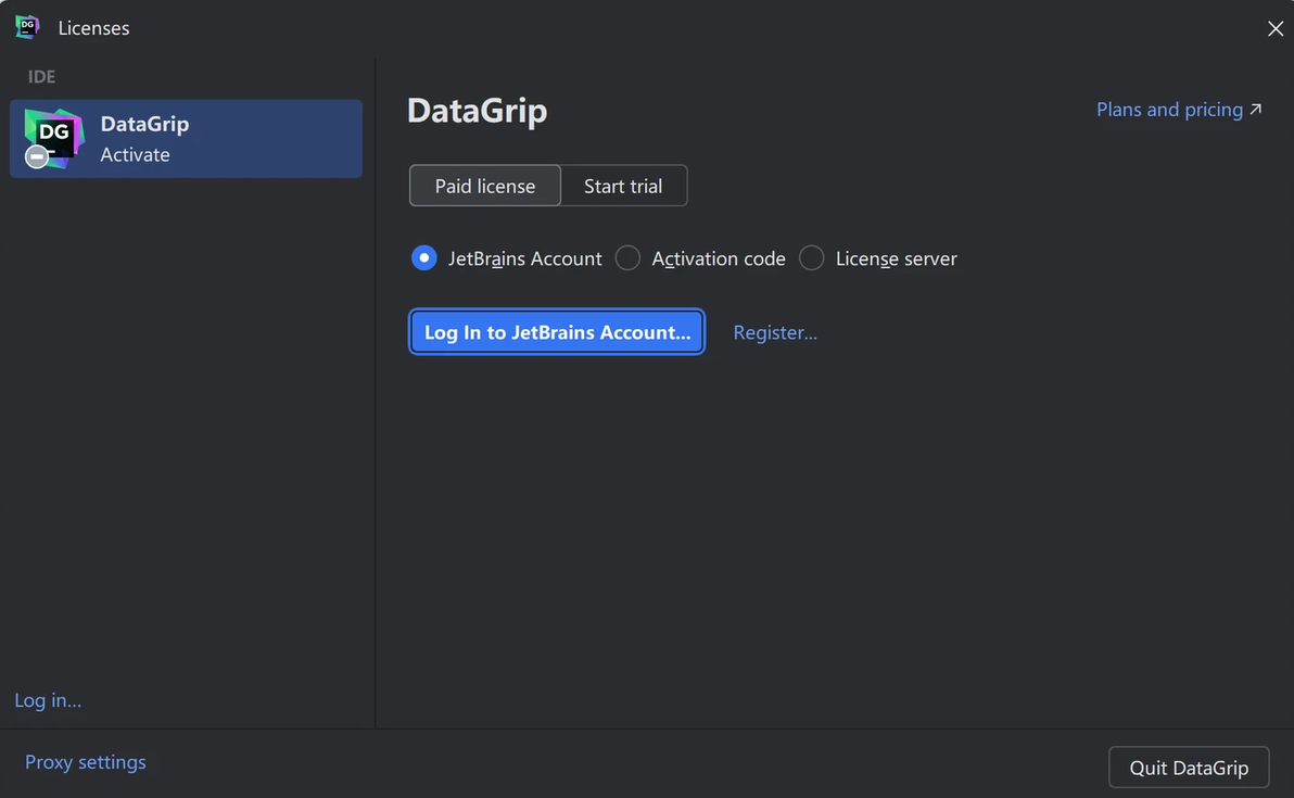 【2024最新】DataGrip激活汉化教程，激活至2099年，永久使用（含激活码+激活工具) - 哔哩哔哩