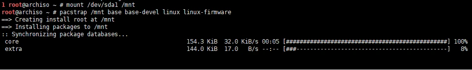 Arch Linux 在vmware中安装 - 哔哩哔哩