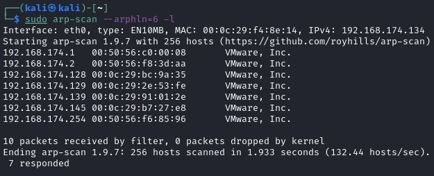 Arp-Scan全参数详细教程 Kali Linux & Termux教程 黑客入门教程 - 哔哩哔哩
