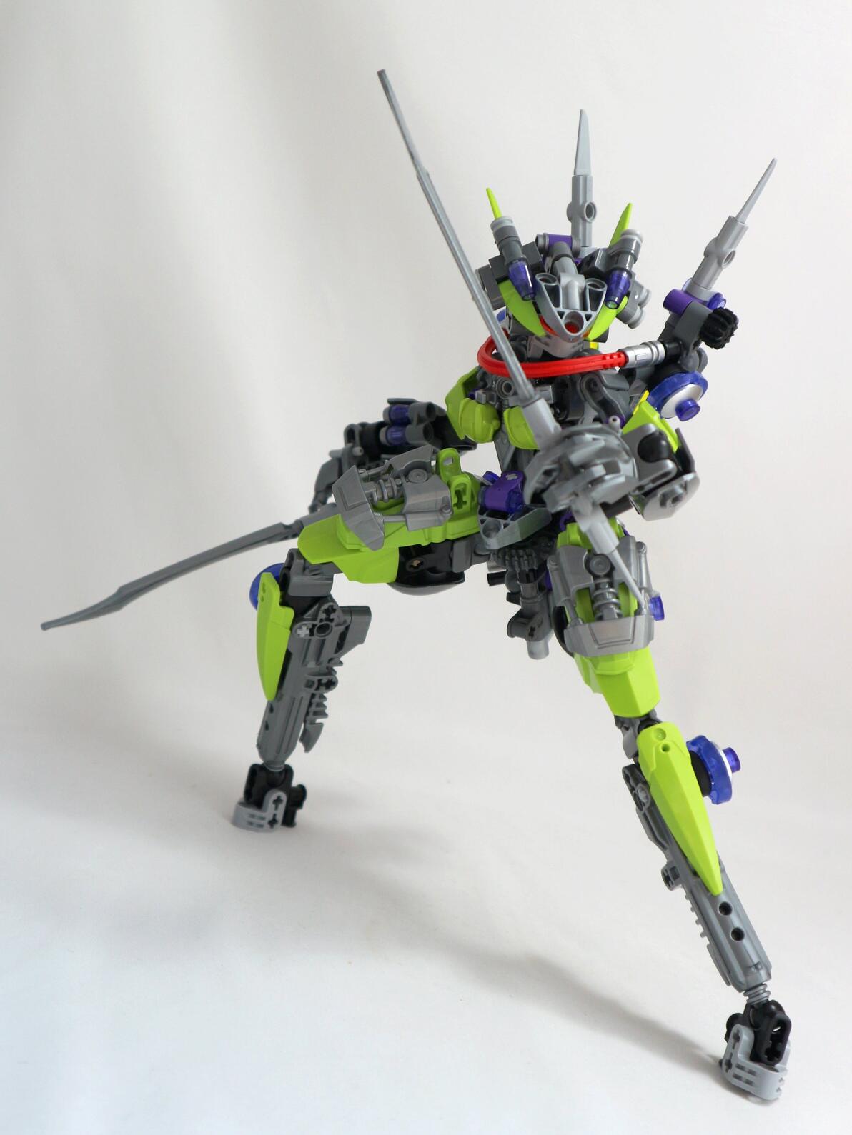 日推乐高moc分享---IBK大神的生化机娘 - 哔哩哔哩