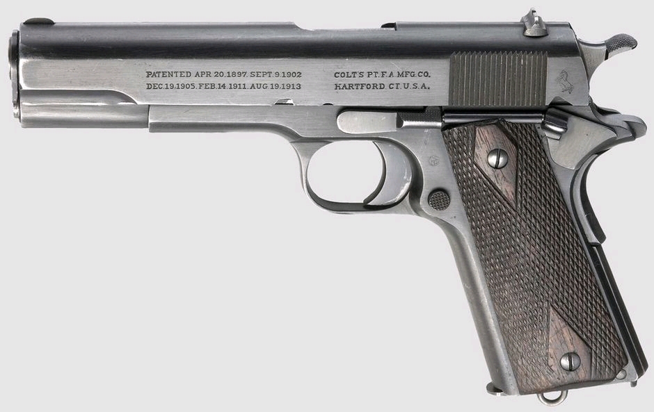 "不死老兵"——美国M1911半自动手枪 - 哔哩哔哩