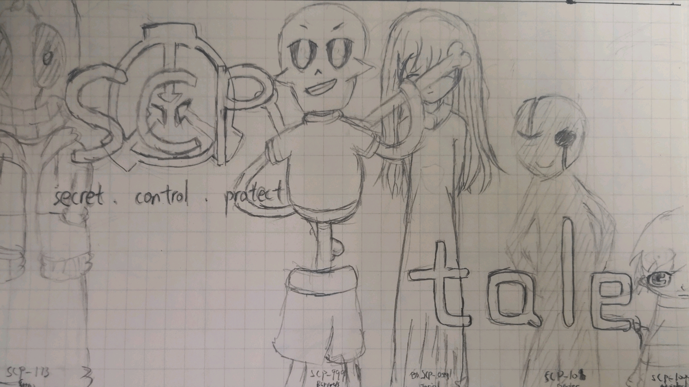【undertale AU】SCPtale SCP传说 - 哔哩哔哩