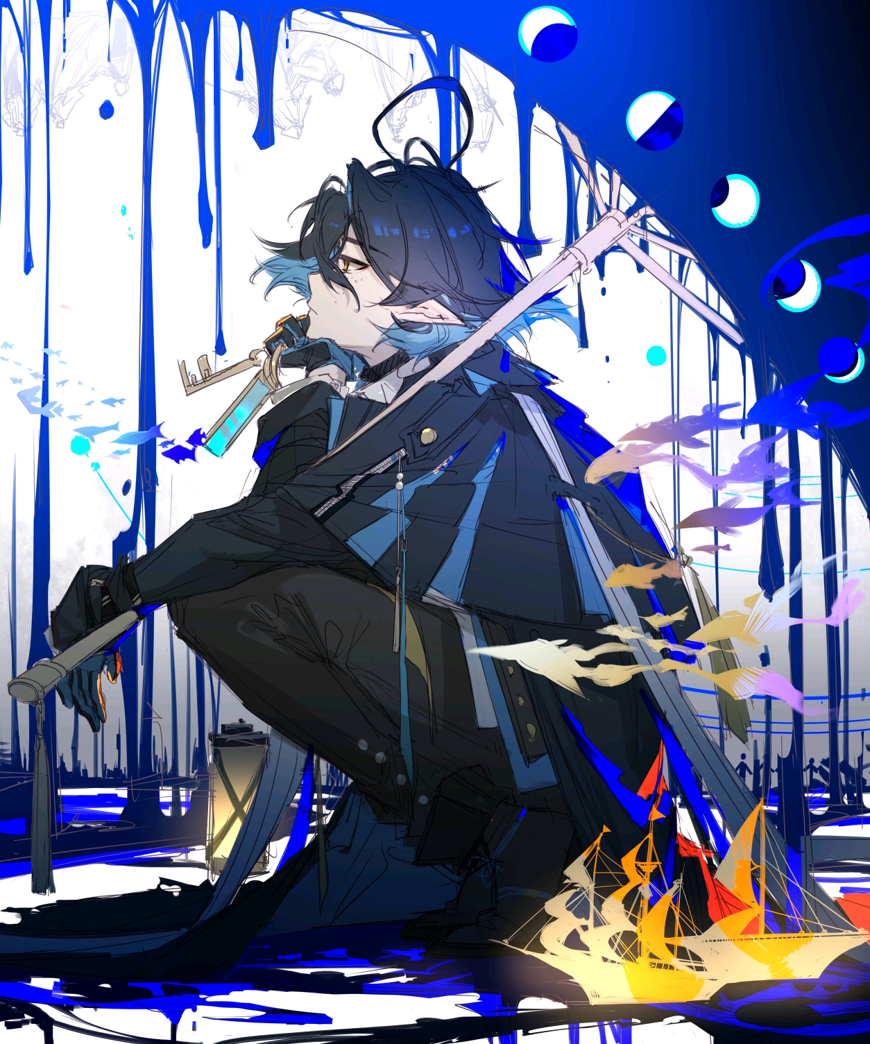 Pixiv精选明日方舟 流明 美图 - 哔哩哔哩