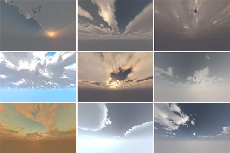 [unity3D] 55_Skybox_pack v1.0 天空盒 - 哔哩哔哩