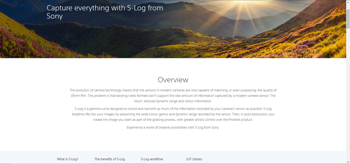如何正确获取索尼的S-Log系列官方LUTs - 哔哩哔哩