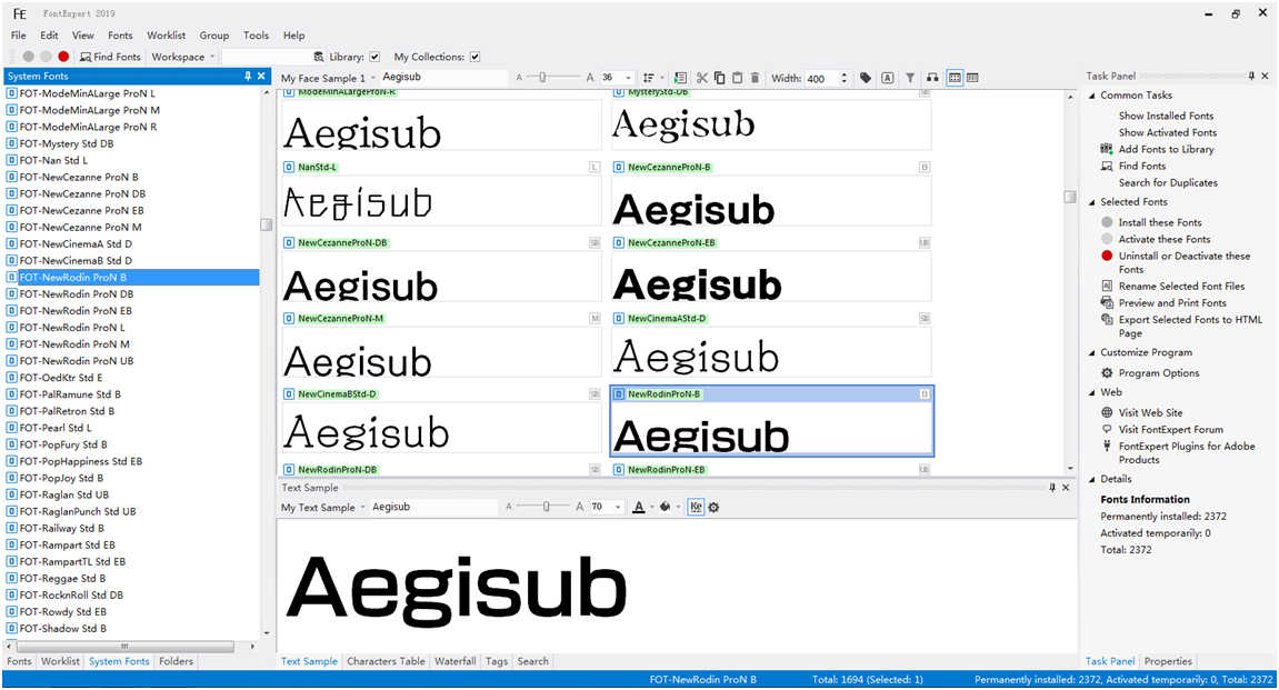 【软件分享】一款字体管理软件——FontExpert - 哔哩哔哩