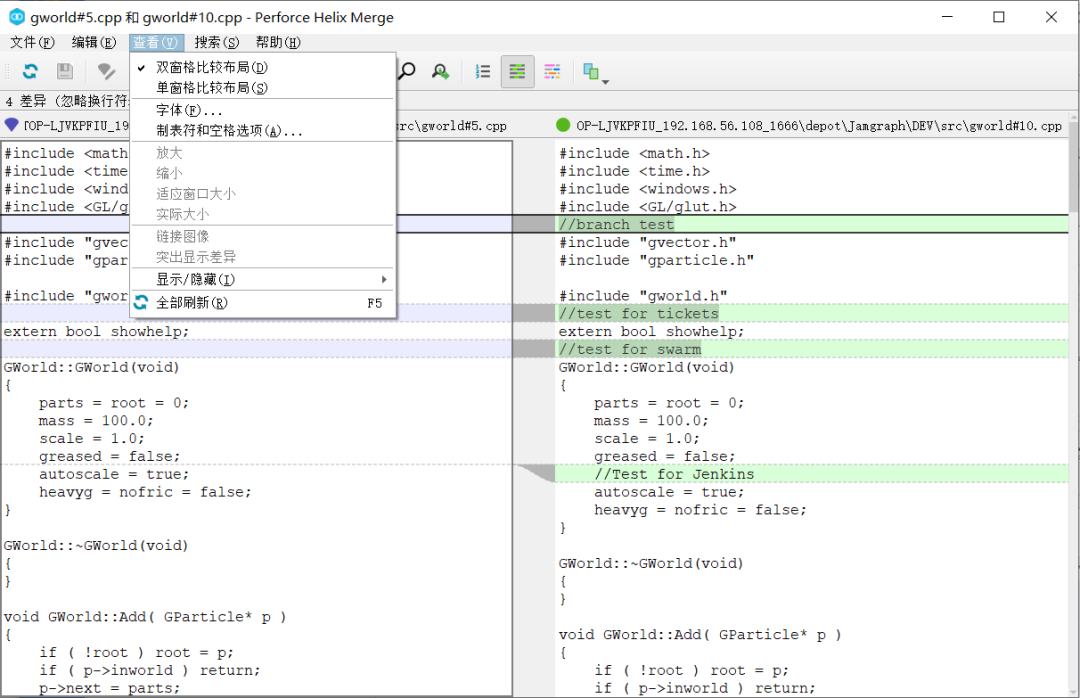 Perforce Helix Core中文包更新 - 哔哩哔哩