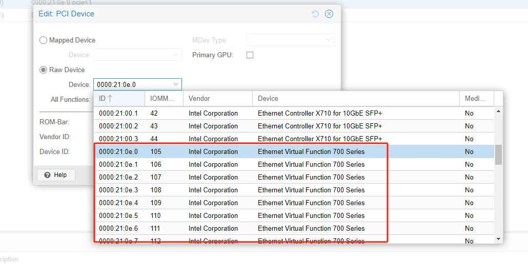 PVE 7.x-8.x Proxmox VE 7 8 网卡 Sriov 开启 保姆级教程 - 哔哩哔哩