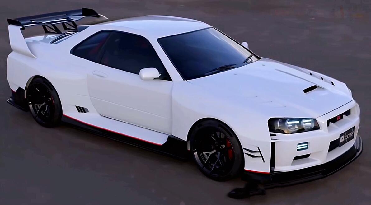 GT-R BNR34（头文字D—神之脚座驾） - 哔哩哔哩