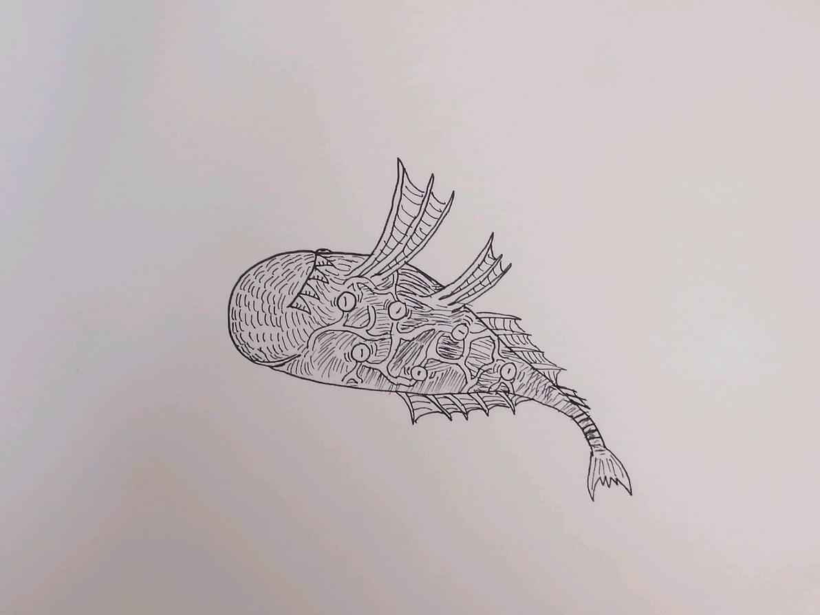 Scp—CN—3051无面鱼，原创scp项目 - 哔哩哔哩