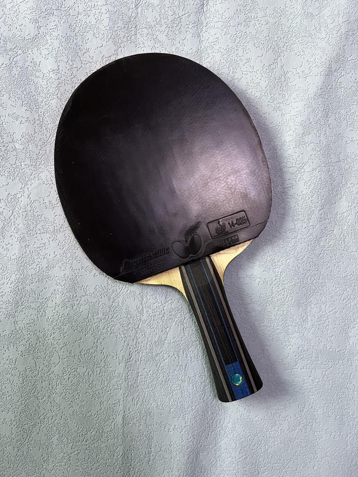 顶配蝴蝶套胶的樊振东alc居然不好打！——T05hard和D09c - 哔哩哔哩