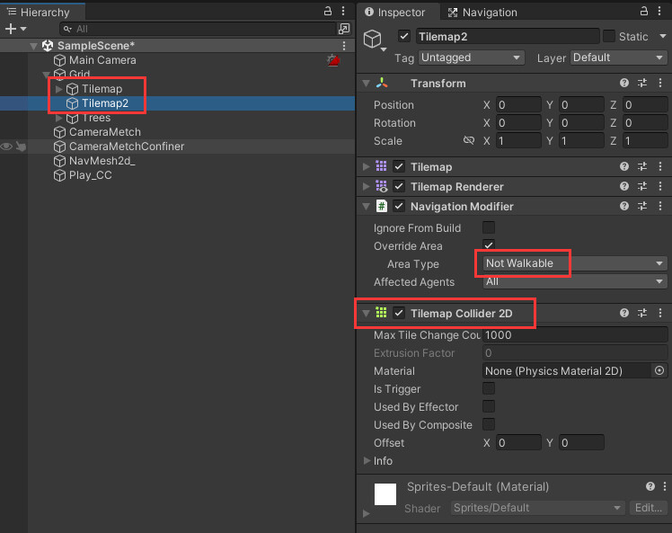 关于Unity2d自动寻路插件NavMeshPlus的使用以及遇到的问题 - 哔哩哔哩