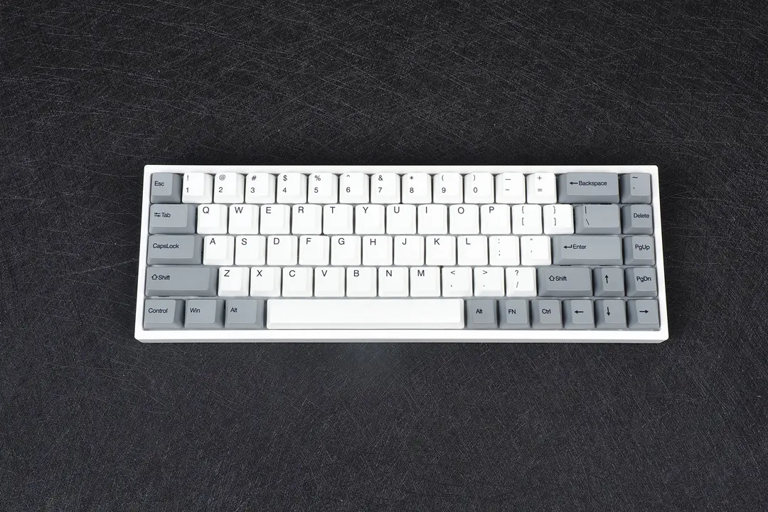 KEYDOUS NJ68机械键盘拆解评测 - 重新起航 - 哔哩哔哩