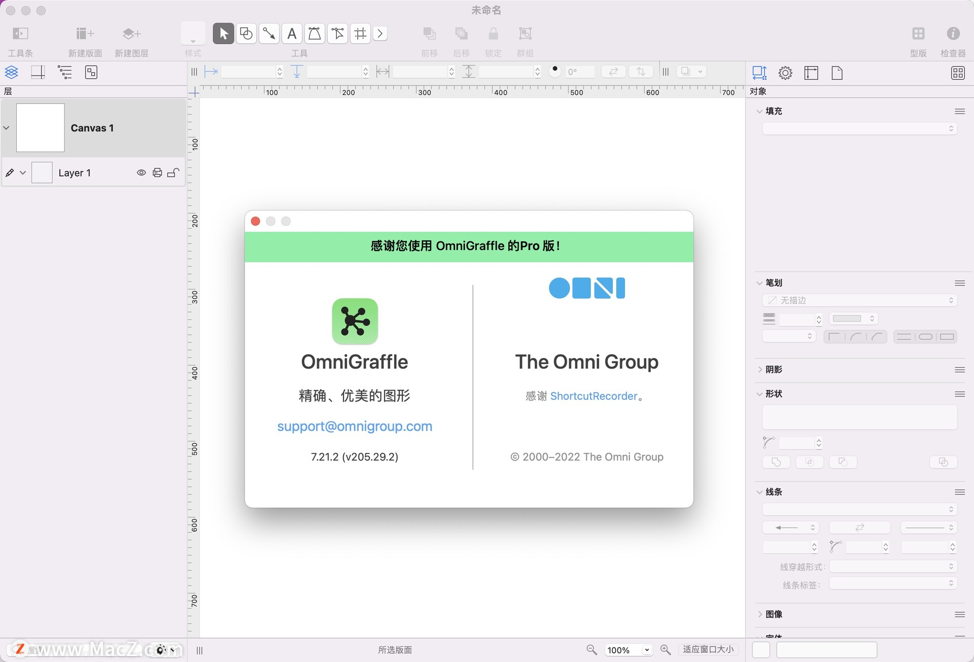 专业图表绘制软件：OmniGraffle Pro激活 - 哔哩哔哩