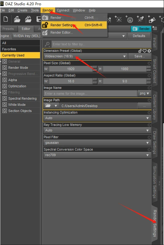DAZ基础界面操作设置 - 哔哩哔哩