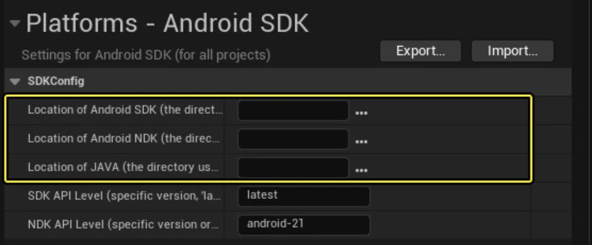 虚幻引擎5.1Android打包及SDK与NDK配置 - 哔哩哔哩