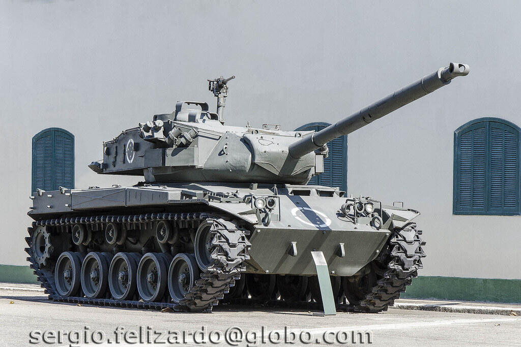 美利坚斗犬——M41华克猛犬轻型坦克 - 哔哩哔哩