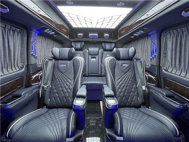 奔驰威霆迈巴赫VS680L，顶级豪华舒适配置，实车解析 - 哔哩哔哩