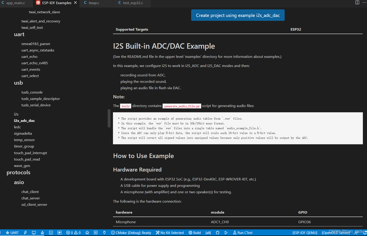 ESP32使用I2S控制ADC和DAC - 哔哩哔哩