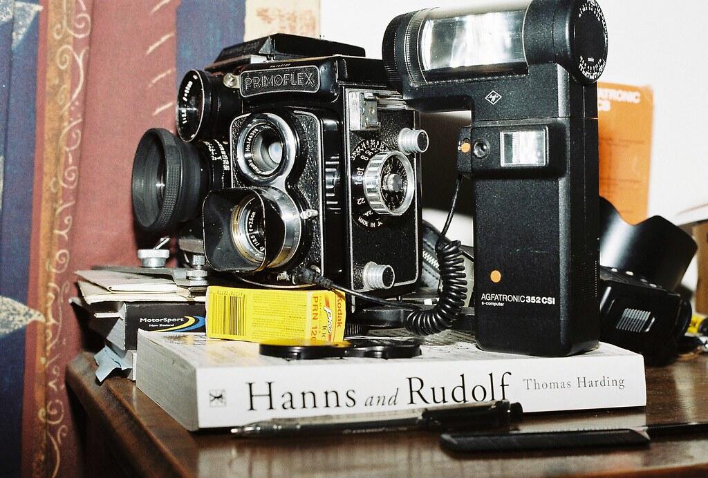 东京光学双反Primoflex Automat L, Primo Jr的大兄弟 [转载自Fluidr] - 哔哩哔哩