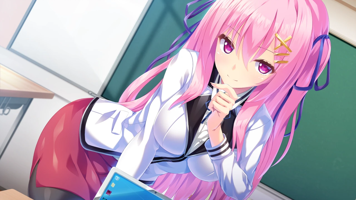 【Escu:de社】『放課後エデュケーション！ ～先生とはじめる魅惑のレッスン』CG集 - 哔哩哔哩