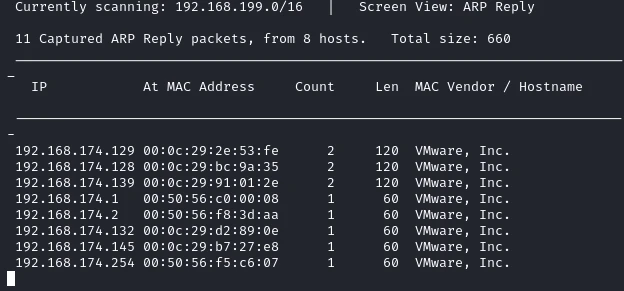 Netdiscover：网络设备扫描神器！全参数详细教程！Kali Linux入门教程！黑客渗透测试 - 哔哩哔哩