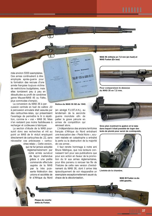 【二战后】法国使用的MAS-36 步枪 - 哔哩哔哩