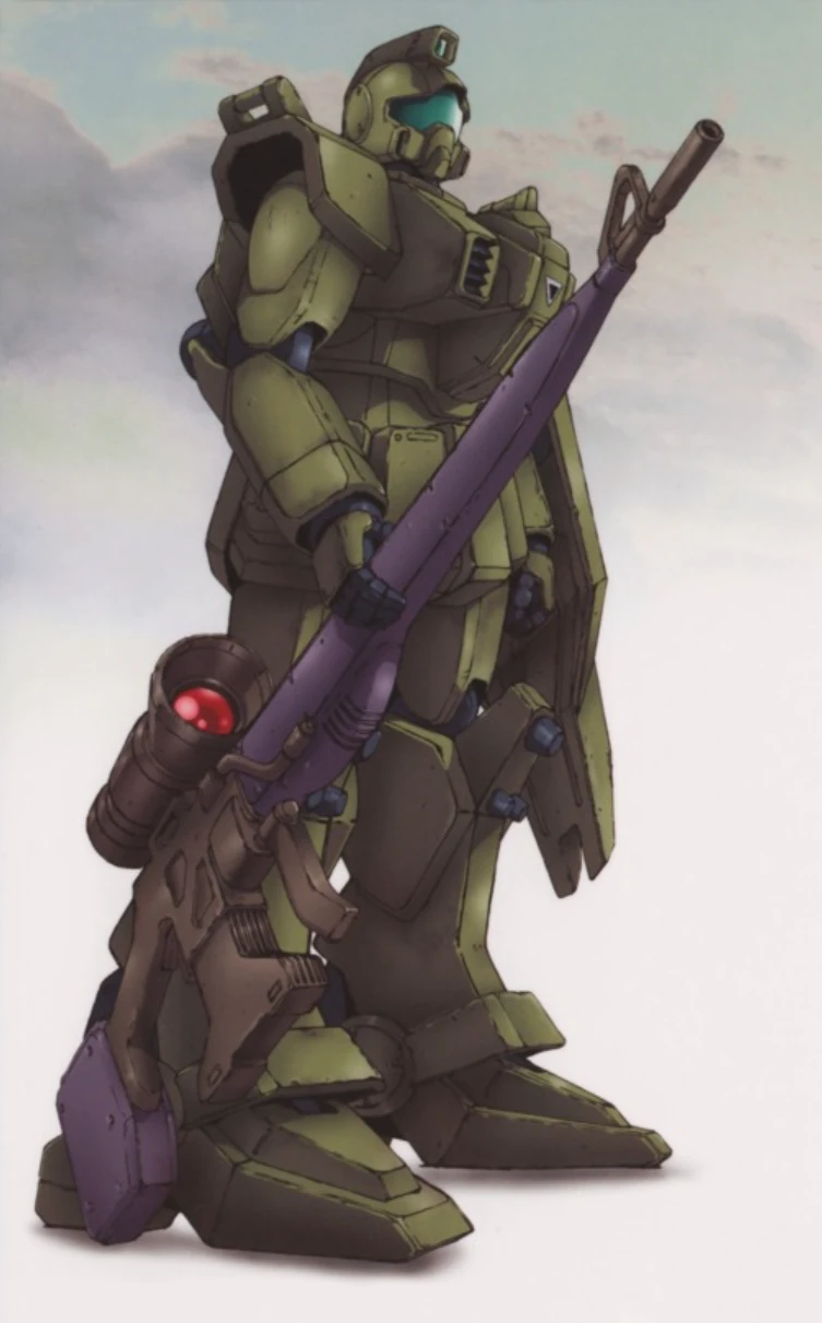【机动战士高达】大威力照射----RGM-79【G】狙击型吉姆 - 哔哩哔哩