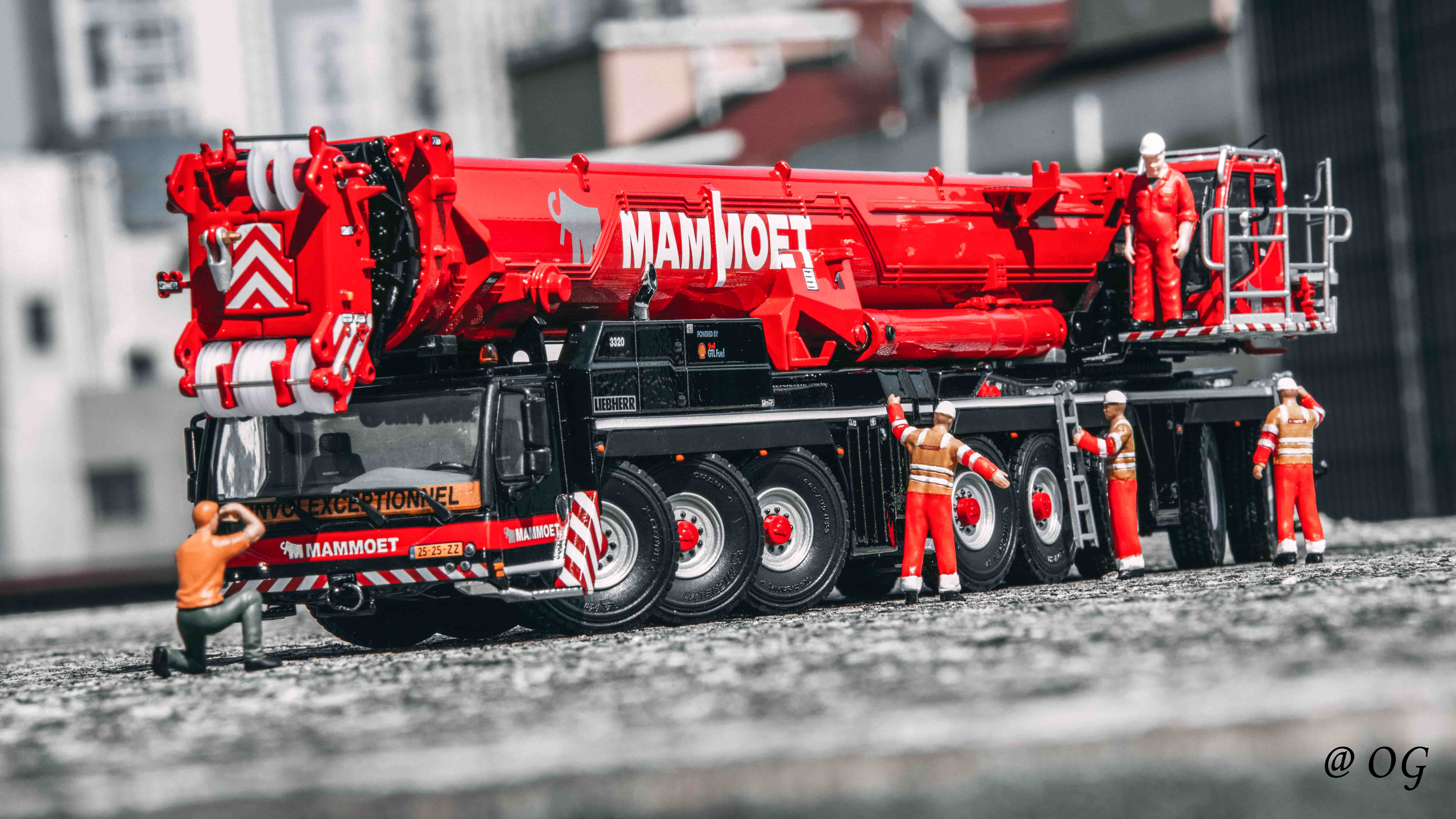 wsi 1/50 LTM1650 8.1 MAMMOET 车体篇 - 哔哩哔哩