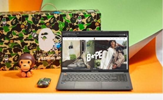 潮流与性能的完美融合！华硕无畏15i BAPE联名限定版笔记本上市 - 哔哩哔哩