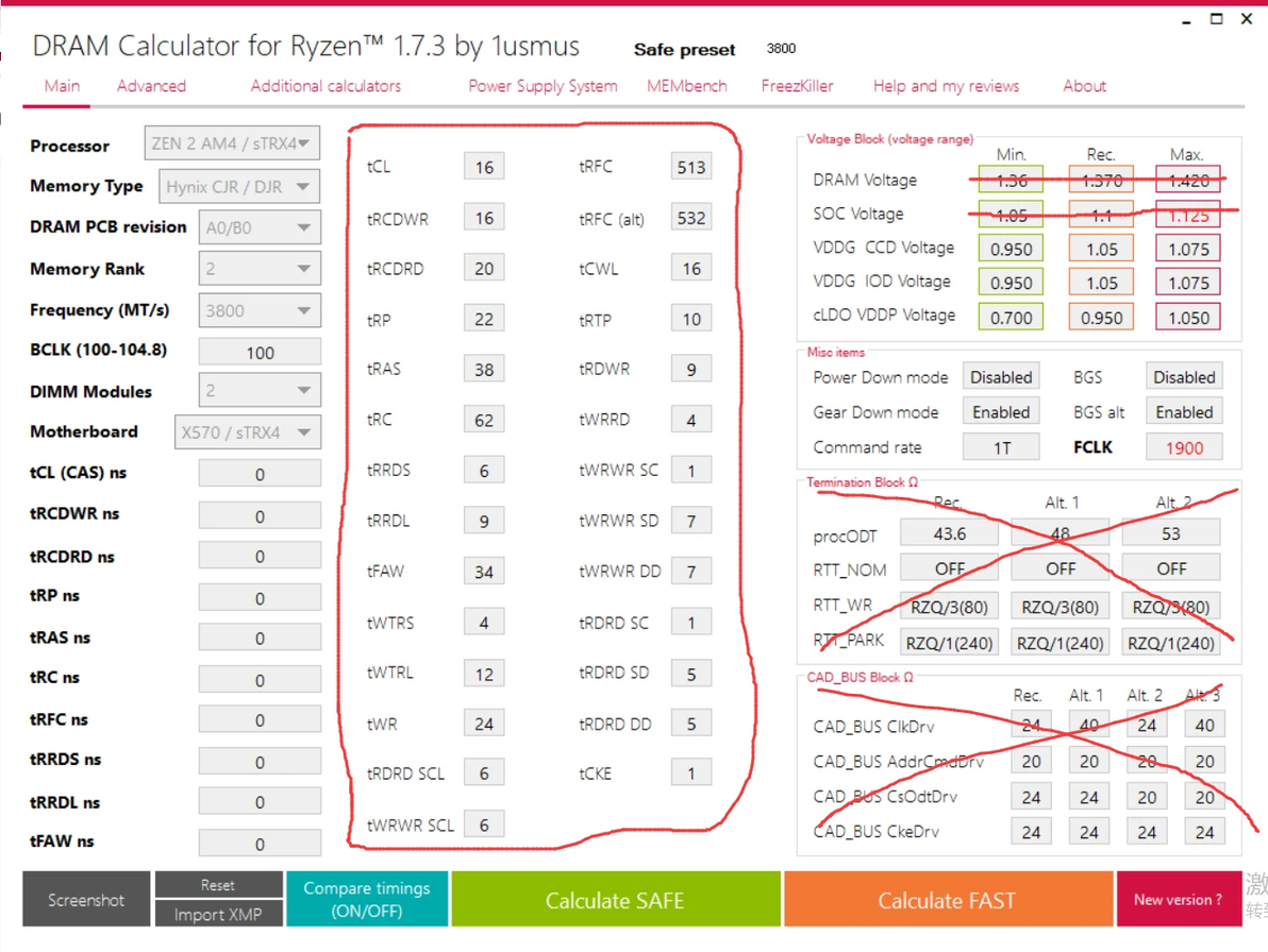 Ryzen DRAM Calculator——一个简易有效的AM4平台内存超频工具（以5600为例） - 哔哩哔哩