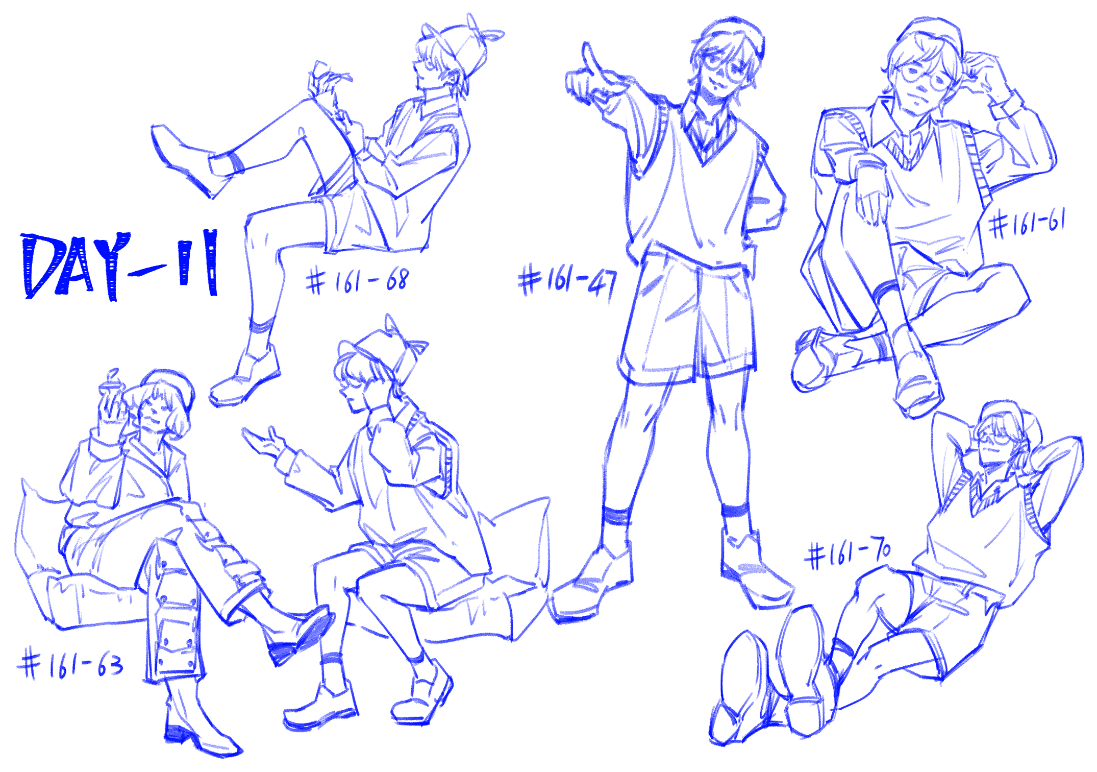 #速写60天挑战赛# day 11 @速写班长 - 哔哩哔哩