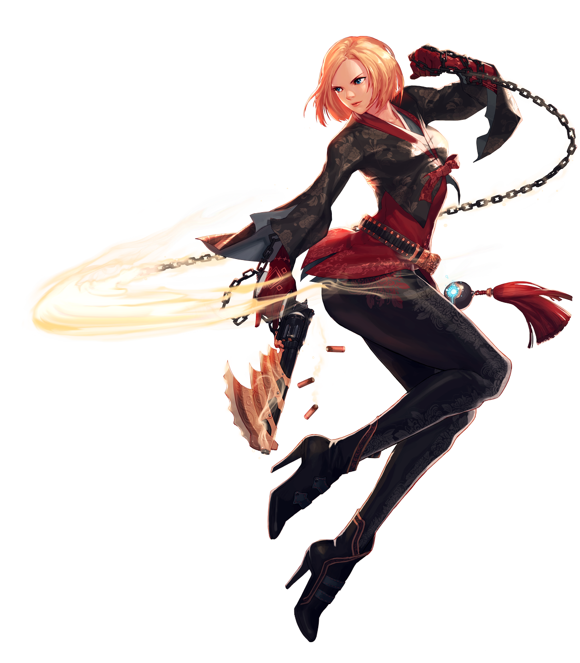 【收藏向】DNF全职业原画立绘(神枪手-女)（第四期） - 哔哩哔哩