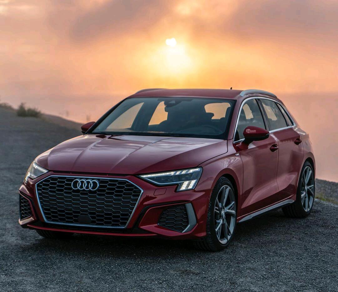 2021 奥迪A3 Sportback 35TDI - Tango Red Metallic 探戈红 - 哔哩哔哩