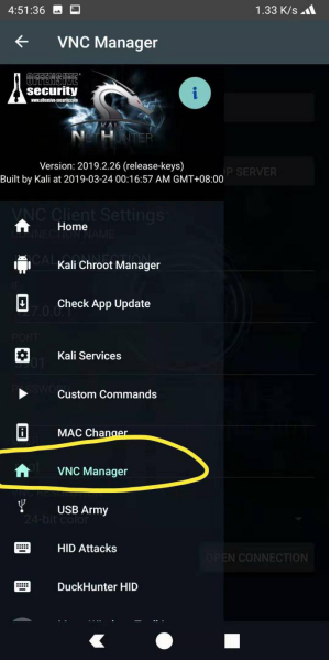 Kali Linux NetHunter vnc连接 基础教程 - 哔哩哔哩