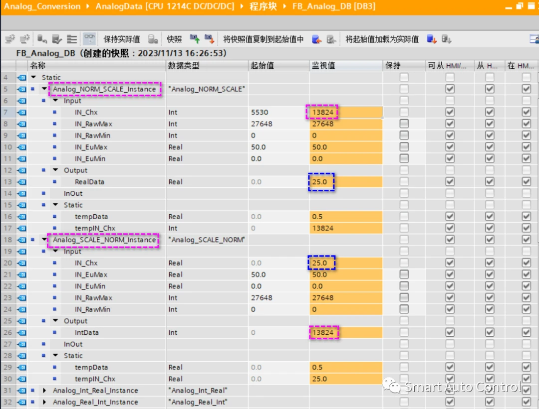 S7-1200-1500单个及批量模拟量转换 - 哔哩哔哩