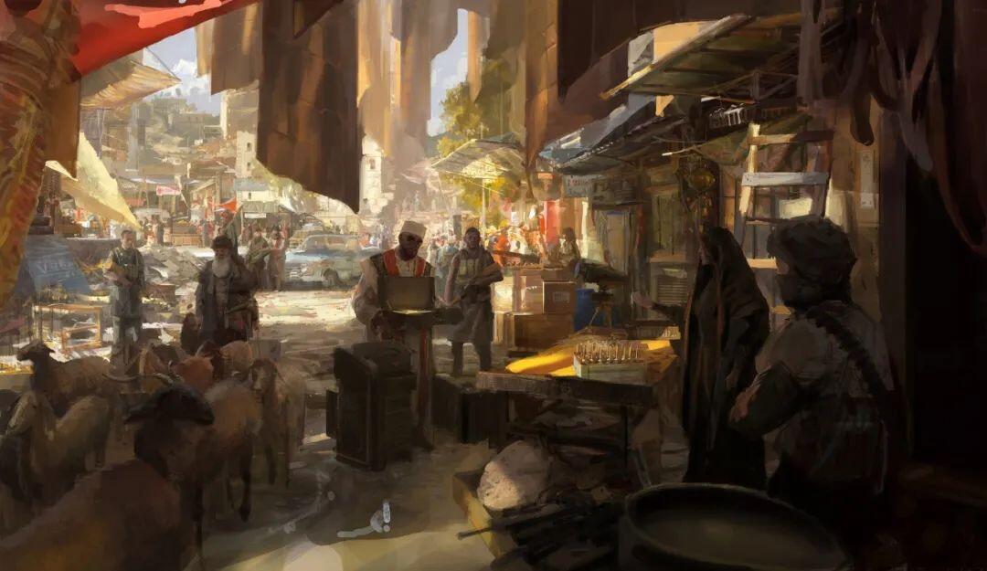 国人画师 victor cloux 笔下极具创造力的CG场景作品 - 哔哩哔哩