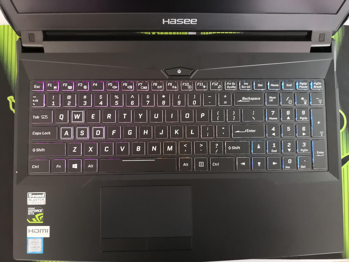 神舟战神ZX7-CP5S2游戏本笔记本 图文评测！ - 哔哩哔哩