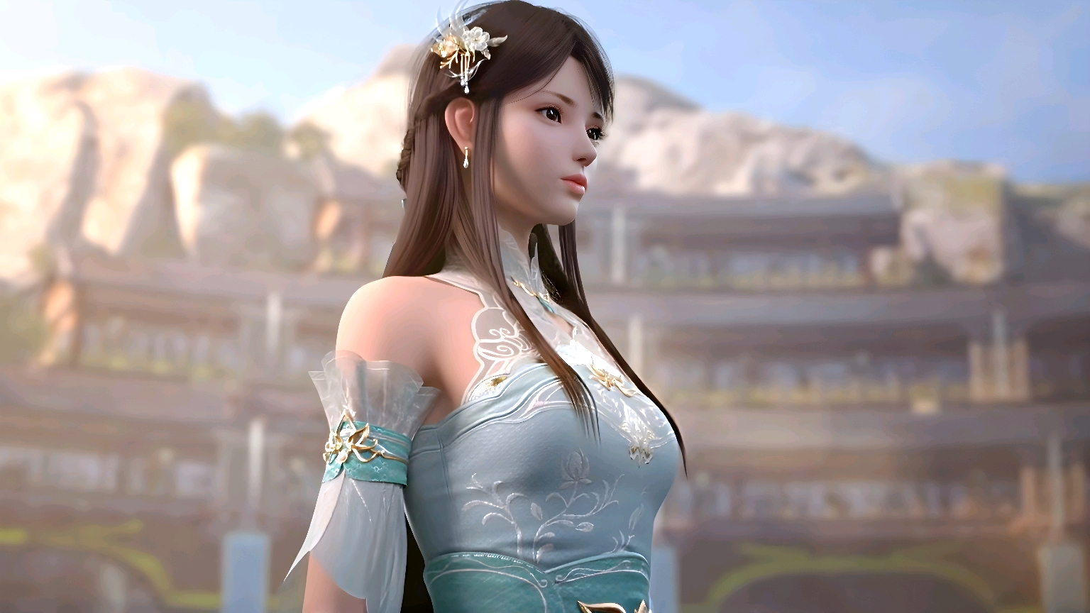 【70张壁纸】萧熏儿/萧炎/韩月/林修崖4K超清手机电脑壁纸，斗破苍穹年番壁纸 - 哔哩哔哩