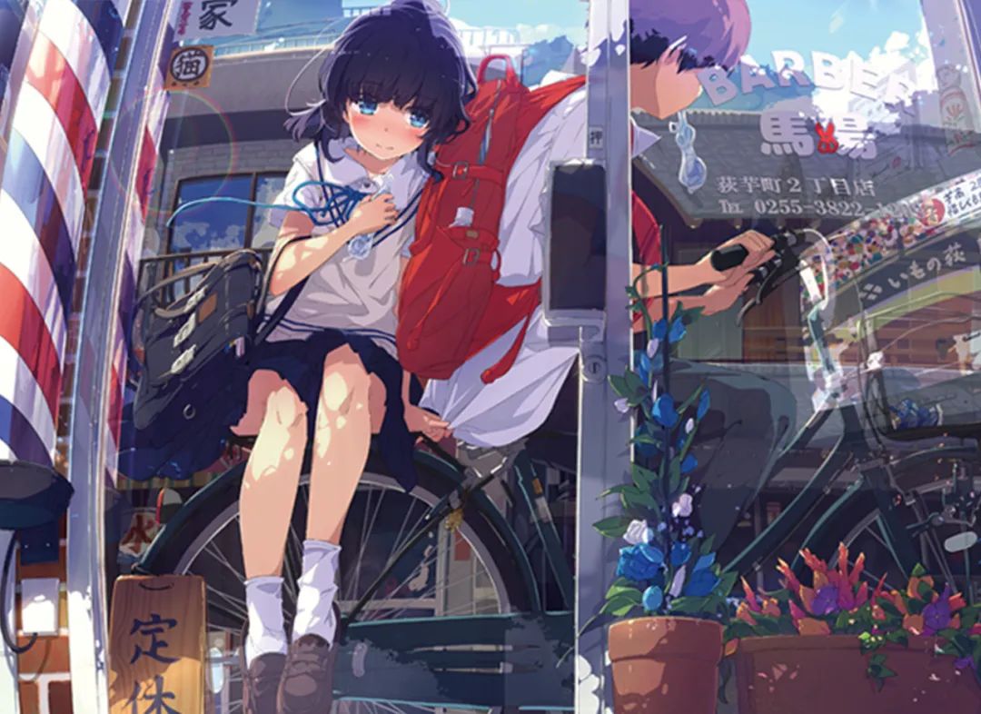 人总是不能同时拥有青春和对青春的感受 | 荻pote画集上市 - 哔哩哔哩