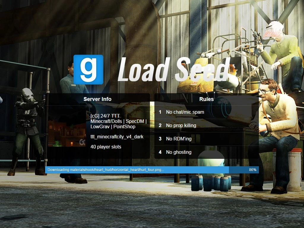 GMod服务器 加载页面 设置教学 - 哔哩哔哩