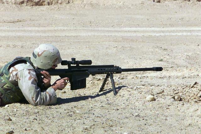 轻武器科普之巴雷特M82A2/ A1M/A3/M107狙击步枪 - 哔哩哔哩